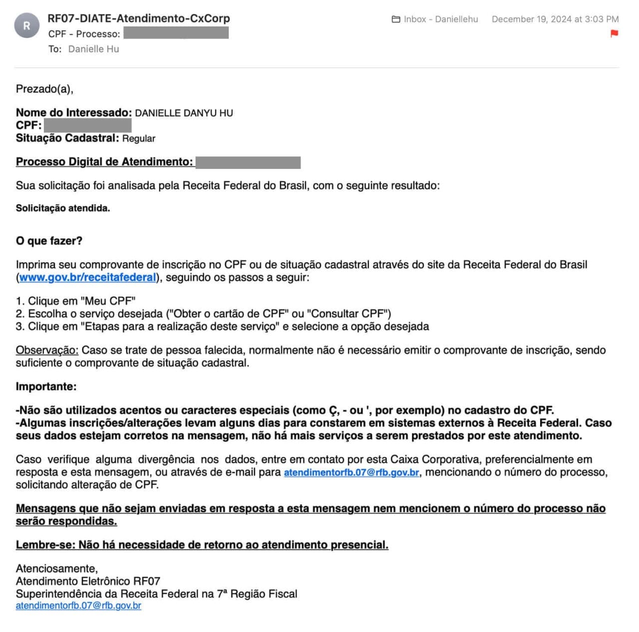 How to Get a CPF in Brazil as a Foreigner Online (FREE): Step-by-Step Guide