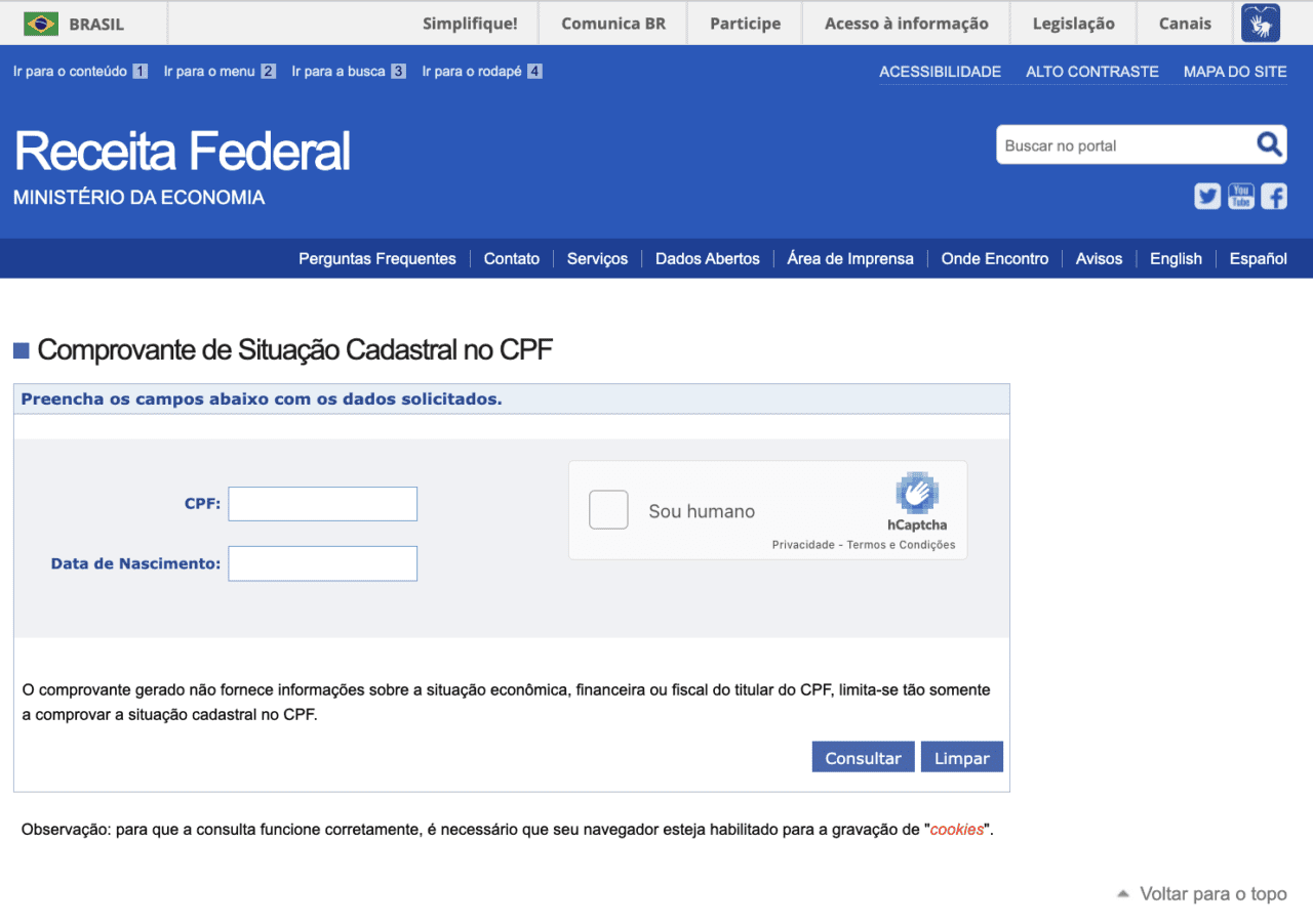 How to Get a CPF in Brazil as a Foreigner Online (FREE): Step-by-Step Guide